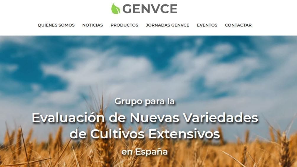 Nueva web del Grupo para la Evaluación de Nuevas Variedades de Cultivos ...